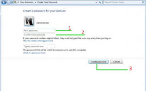 Set password and activate "lock screen" for computers running on ...